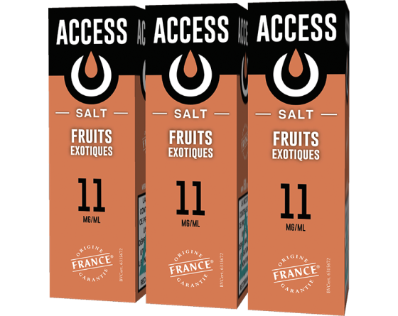 3x10ML ACCESS Fruits Exotiques 11MG - ACCESS 3x10ml - 11mg - Access ...